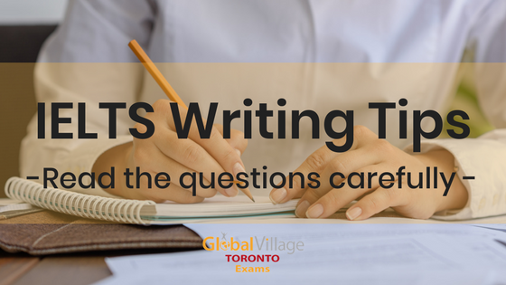 IELTS Writing Tip #1 – Read the Task 2 Question Carefully - CES Exams ...